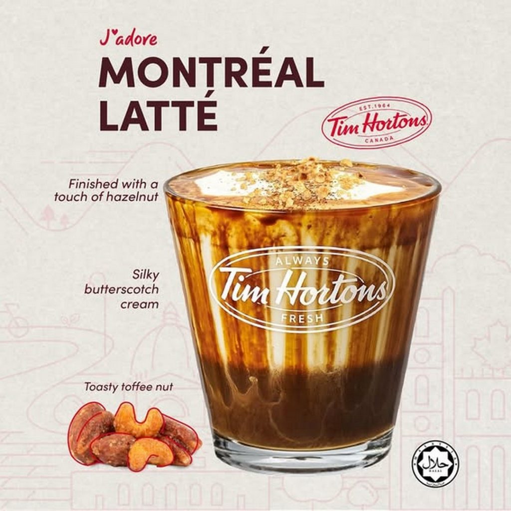 19 September 2025 onwards: Tim Hortons Malaysia: Montréal Latté ...
