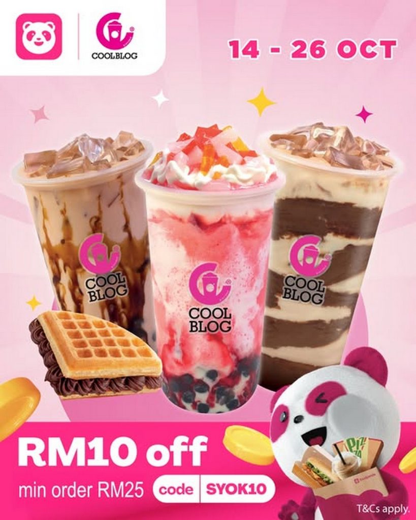 14–26 October 2025: Coolblog Malaysia: RM10 OFF Foodpanda Promotion on Drinks and Waffles ...
