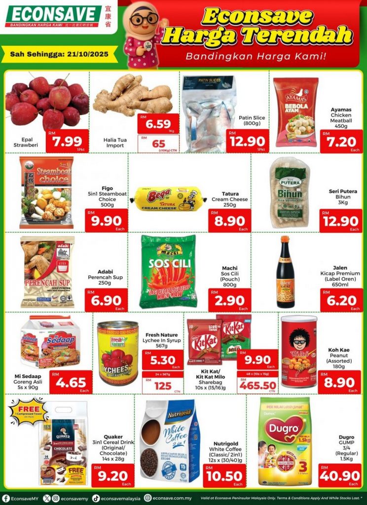 12–21 October 2025: Econsave Harga Terendah Deals Promotion – Save Big ...