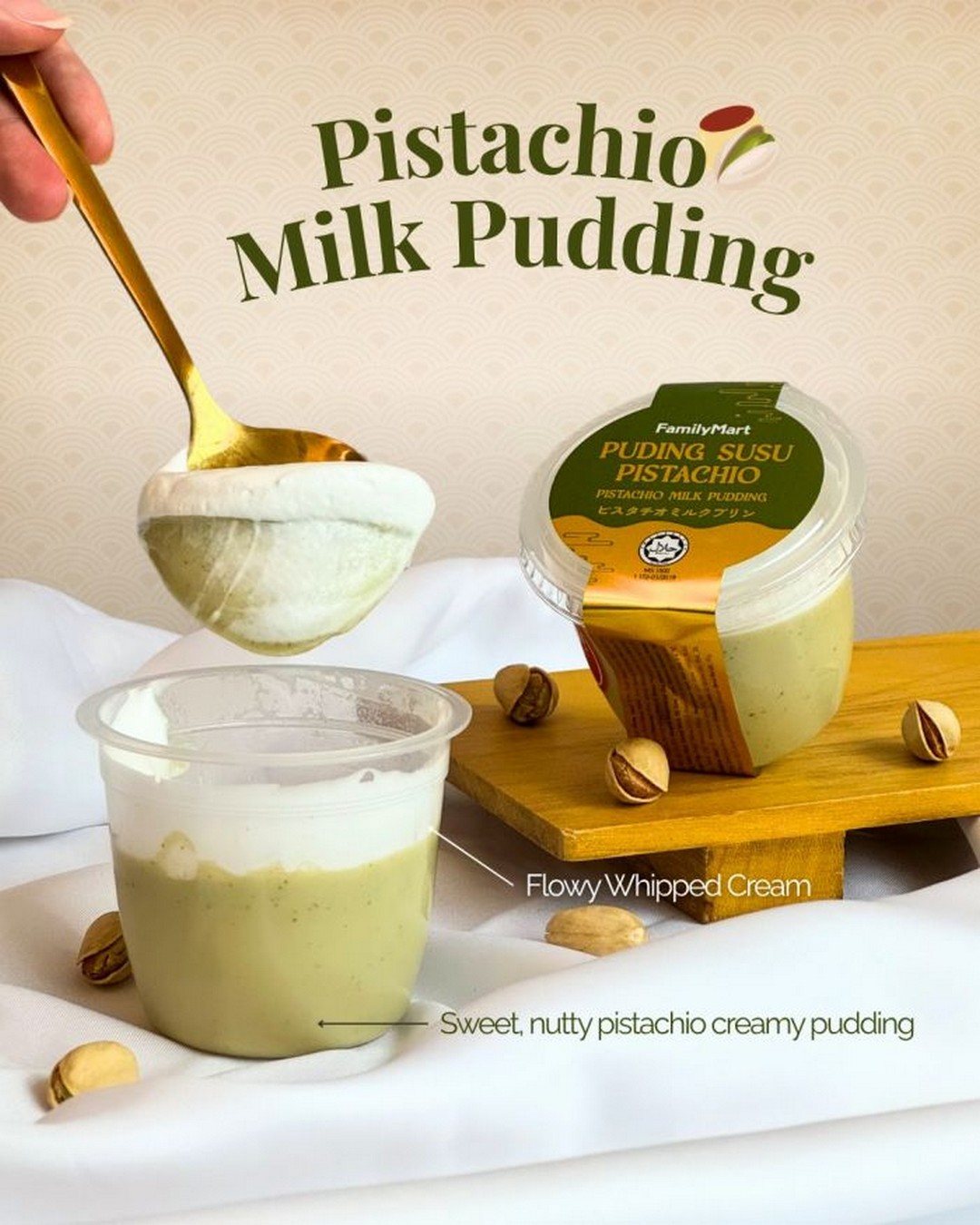 13 October 2025 onwards: FamilyMart Milk Pudding Series – Strawberry ...