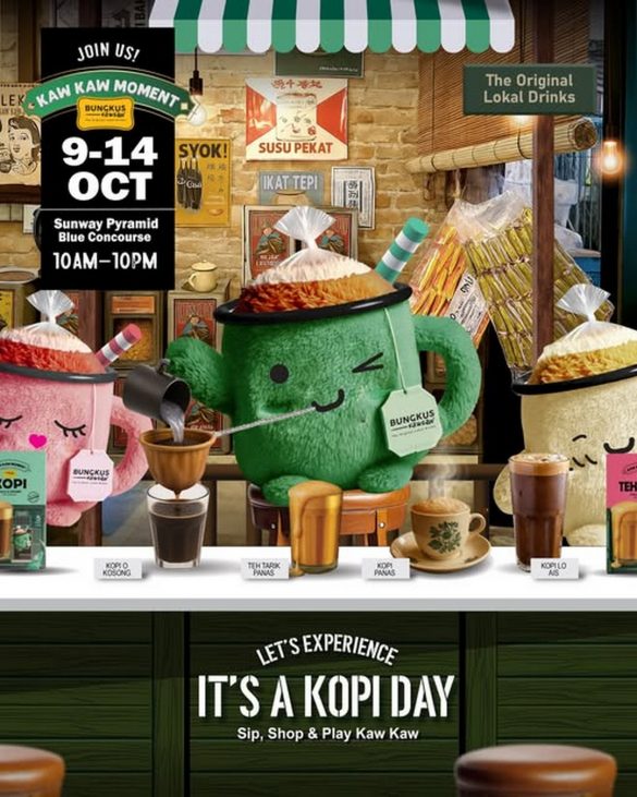 9-14 October 2025: Kaw Kaw Moment: Kopi Extravaganza at Sunway Pyramid ...