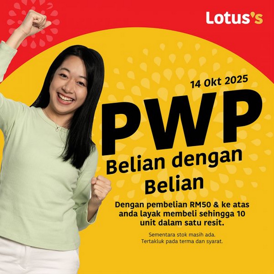 14–29 October 2025: Lotus’s PWP Promotion – Great Self-Care Deals In ...