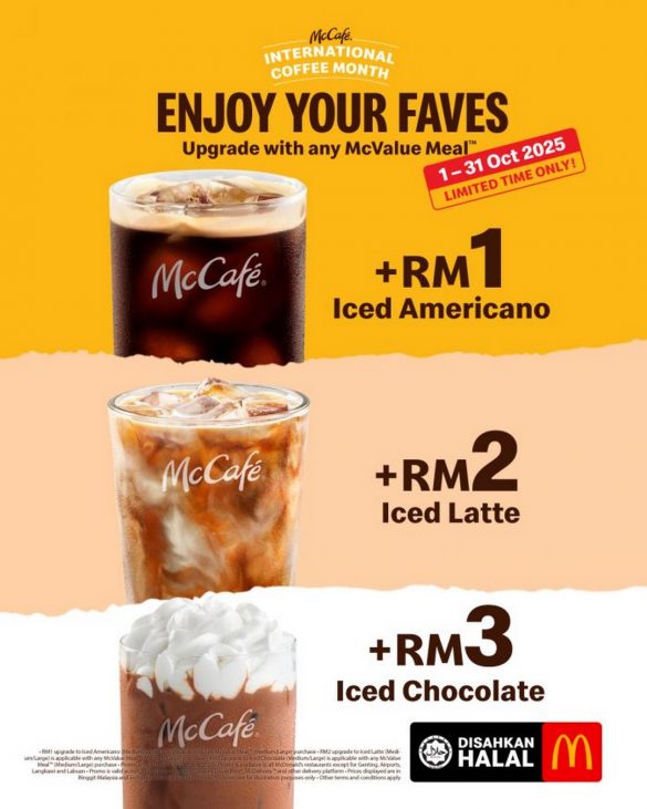 1–31 October 2025: McDonald’s Malaysia: International Coffee Month ...