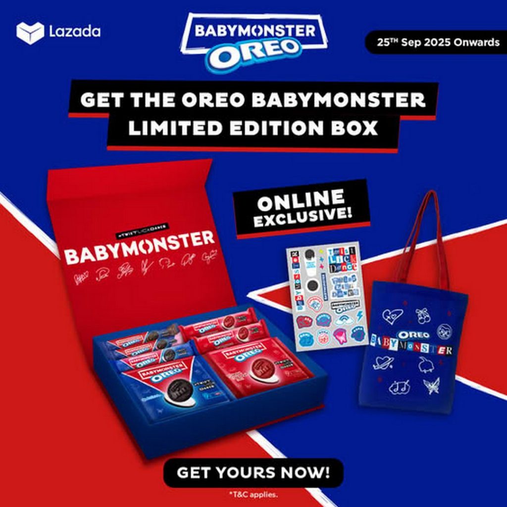 9–12 October 2025: OREO Malaysia x BABYMONSTER Limited Edition Box ...