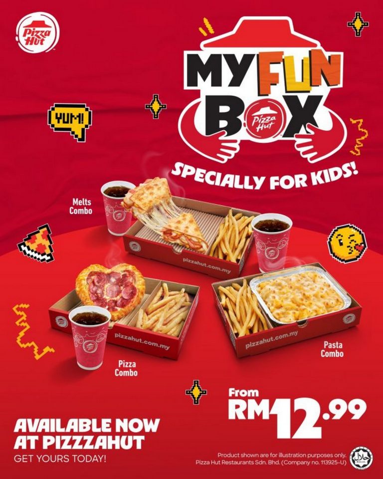 17 October 2025 onwards: Pizza Hut Malaysia: My Fun Box Kids Meal ...