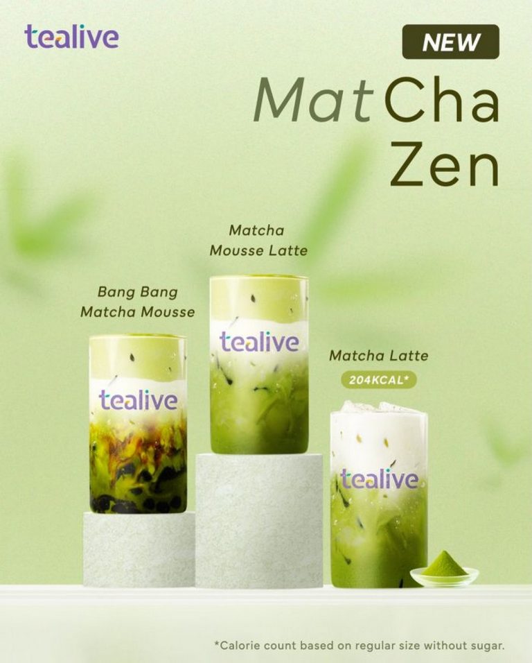 8 October 2025 onwards: Tealive Malaysia: Introducing Matcha Zen Series ...