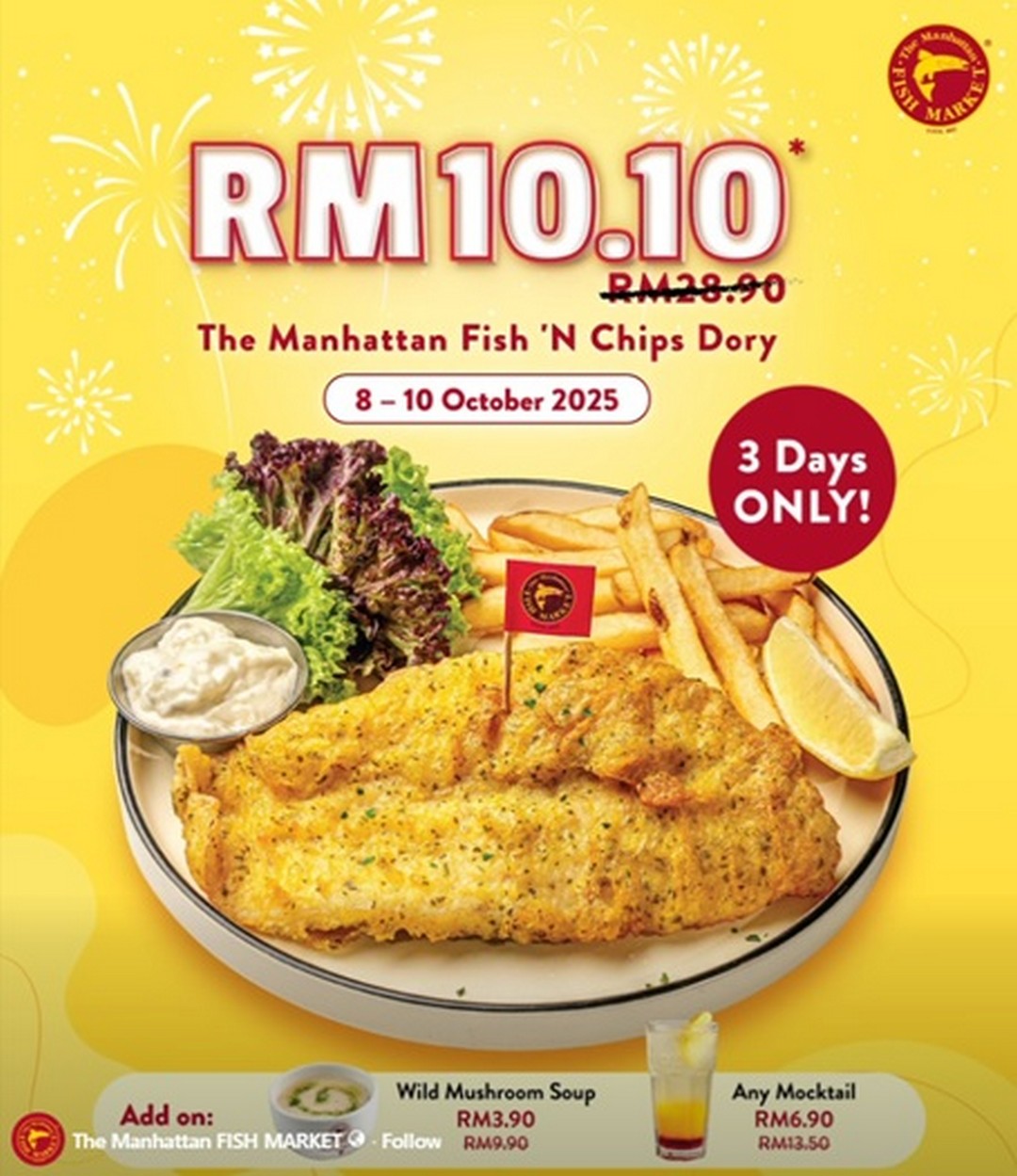 8-10 October 2025: The Manhattan FISH MARKET Malaysia: RM10.10 Fish ‘N ...