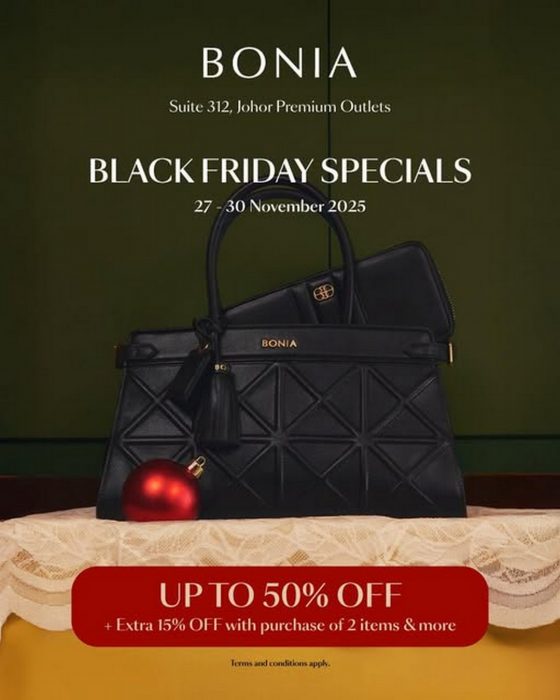 27–30 November 2025: Bonia Malaysia: Special Sale Promotion at Johor ...