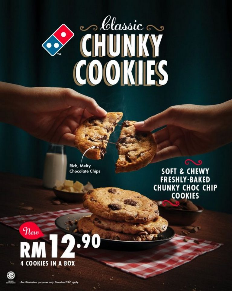 25 November 2025 Onwards: Domino’s Malaysia: Classic Chunky Cookies ...