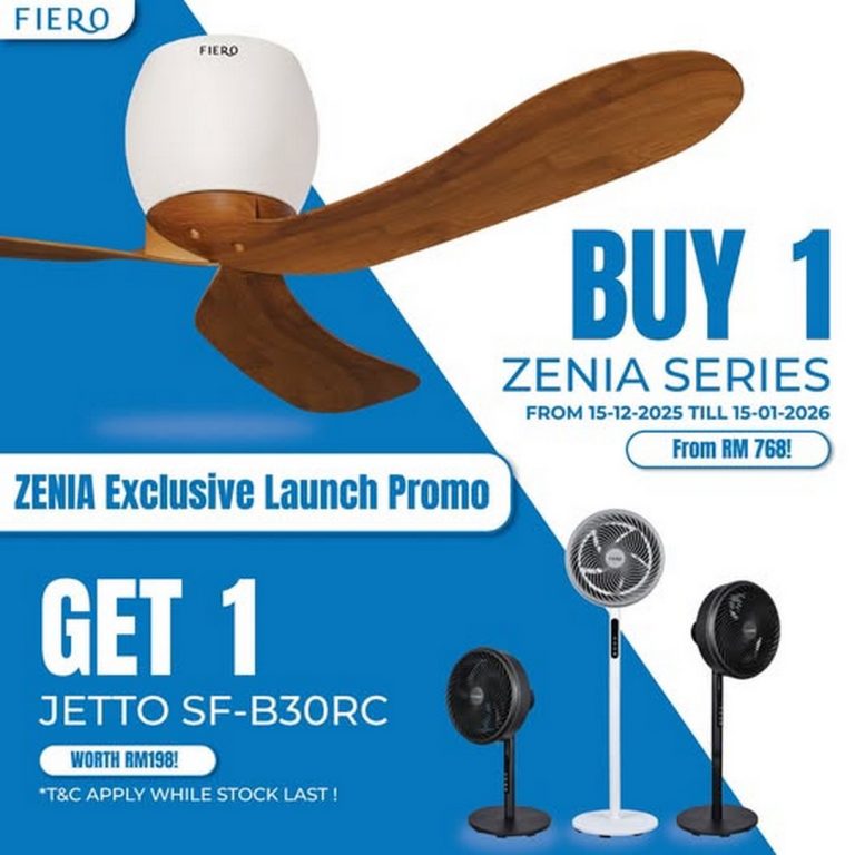 15 December 2025 – 15 January 2026: FIERO Malaysia: Buy 1 ZENIA Series ...