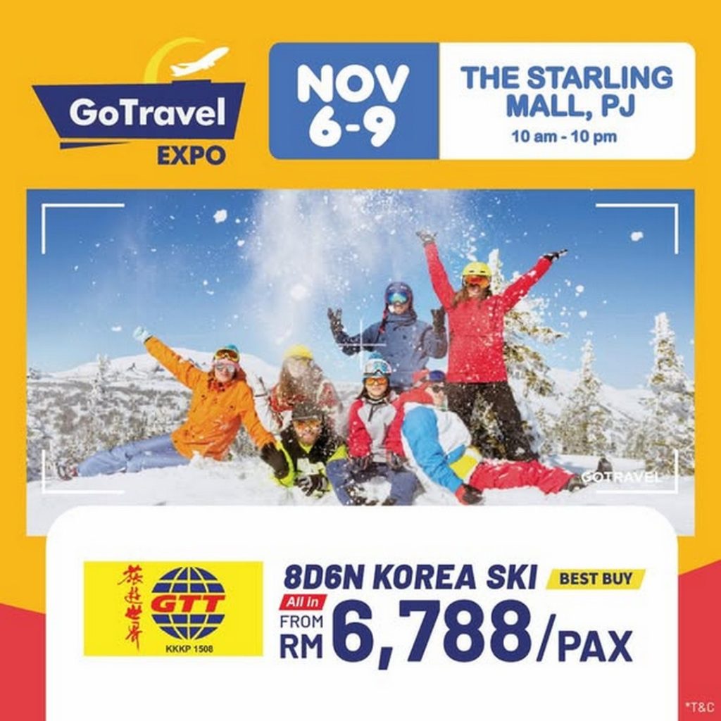 6–9 November 2025: Golden Tourworld Travel (GTT): GoTravel Expo Sale at ...