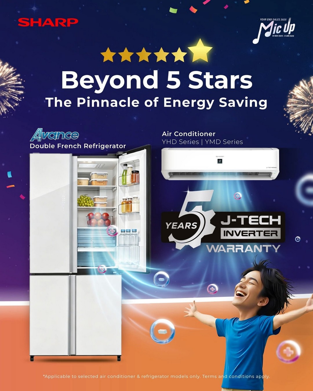 10 November 2025-11 January 2026: Onking Malaysia: SHARP Mic Up Year ...