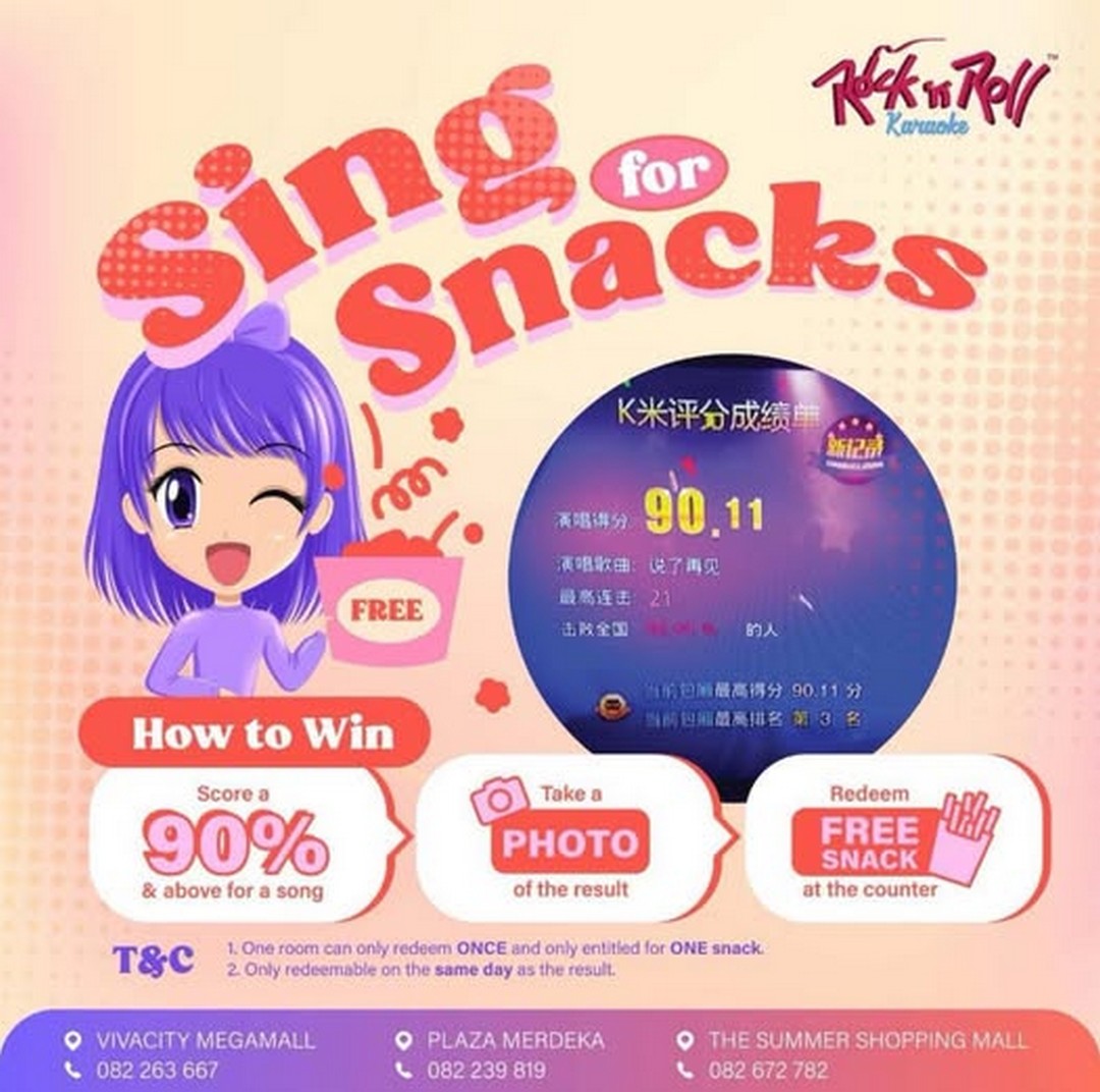 26 November 2025 onwards: Rock n Roll Karaoke: Sing for Snacks ...