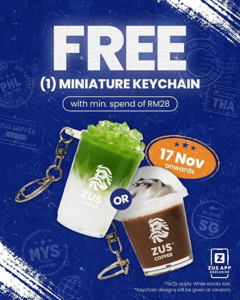 17 November 2025 onwards: ZUS Coffee Malaysia: Free Limited-Edition ...