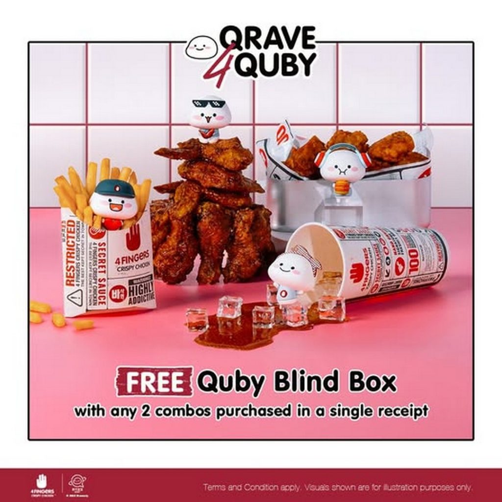 22 December 2025 onwards: 4Fingers Malaysia: Free Quby Blind Box ...