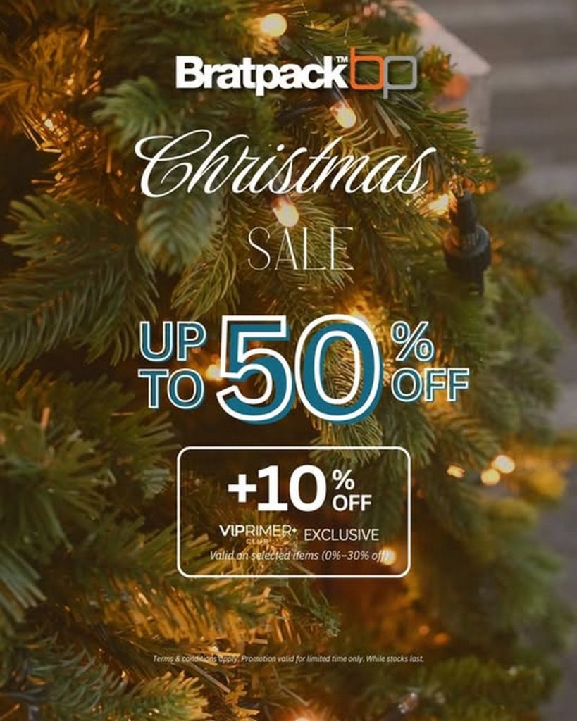 22 December 2025 onwards: Bratpack Malaysia: Christmas Sale with Up to ...