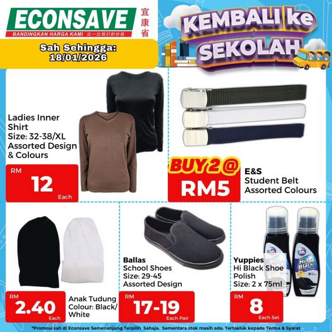 29 December 2025 – 18 January 2026: Econsave Back To School Promotion ...
