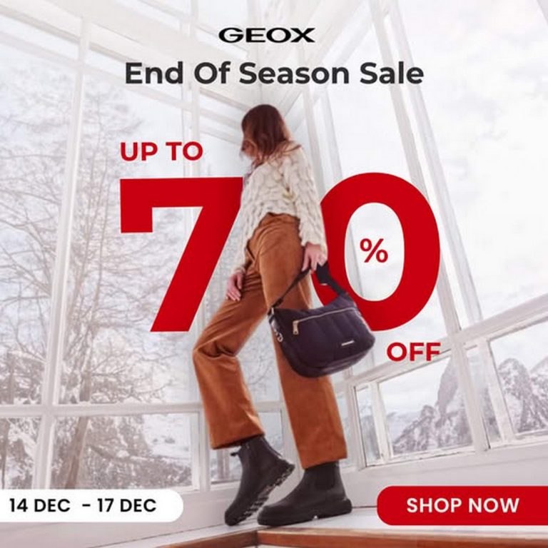 14–17 December 2025: GEOX Malaysia: Up to 70% OFF Breathable Comfort ...