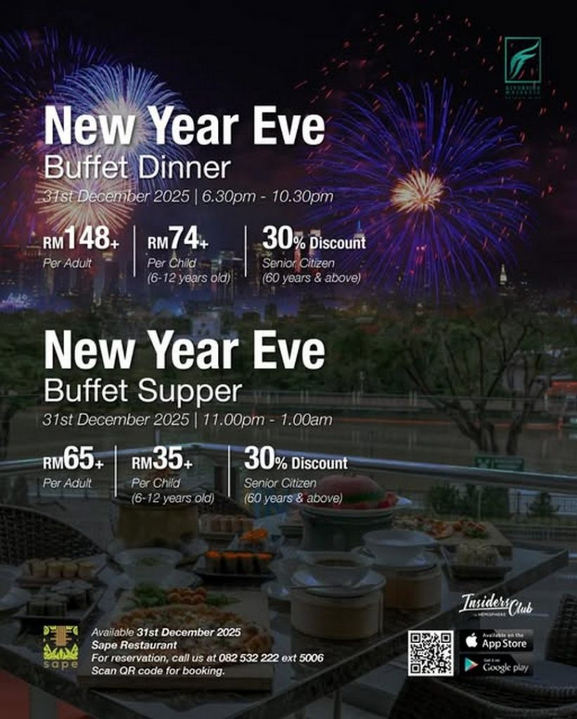31 December 2025: Riverside Majestic Hotel Astana Wing Kuching: New ...
