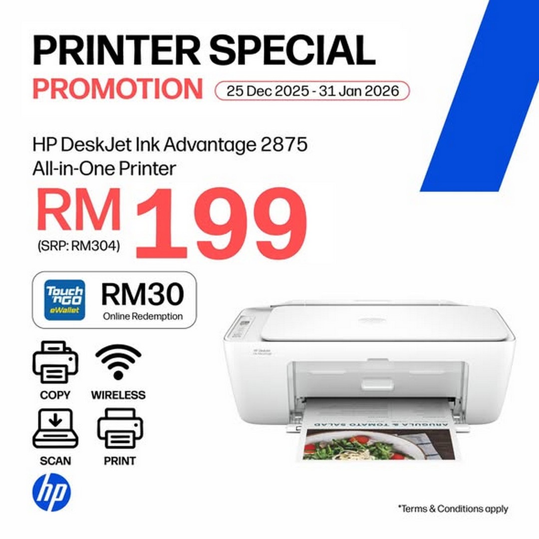 25 December 2025-31 January 2026: TMT Malaysia: HP Printer Promotion ...