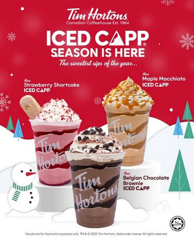 19 December 2025 onwards: Tim Hortons Malaysia: New Iced Capps Launch ...