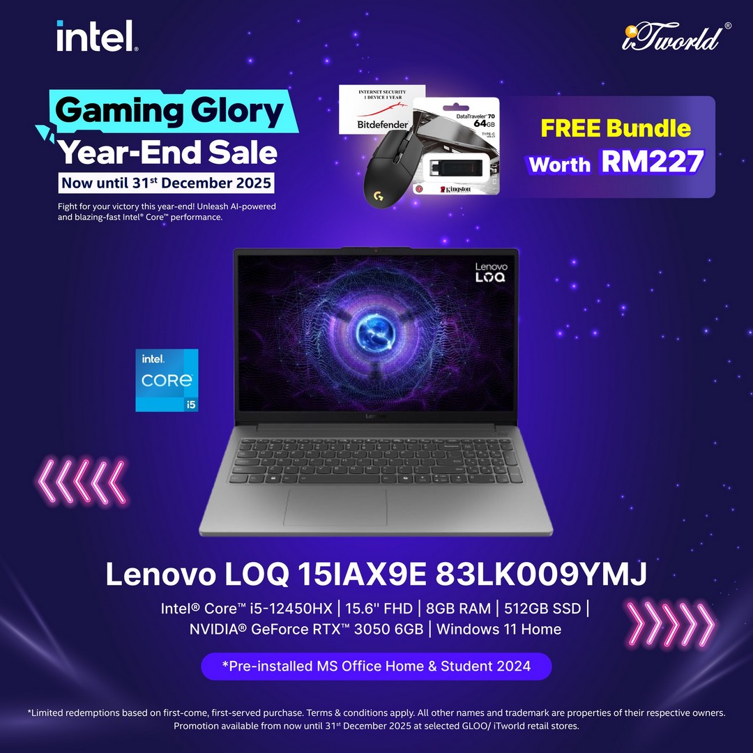 Now till 31 December 2025: iTworld: Gaming Glory Year-End Sale ...