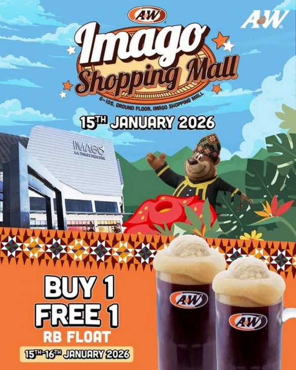 15–16 January 2026: A&W Malaysia Imago Shopping Mall Sabah Opening: Buy ...