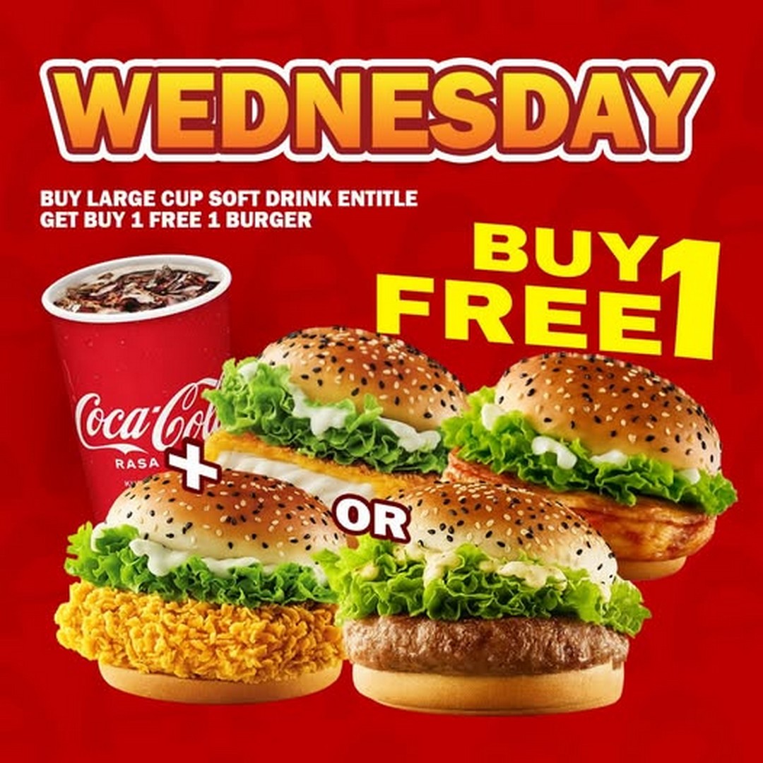 28 January 2026: AllAce Malaysia: Buy Large Drink Get FREE Burger ...
