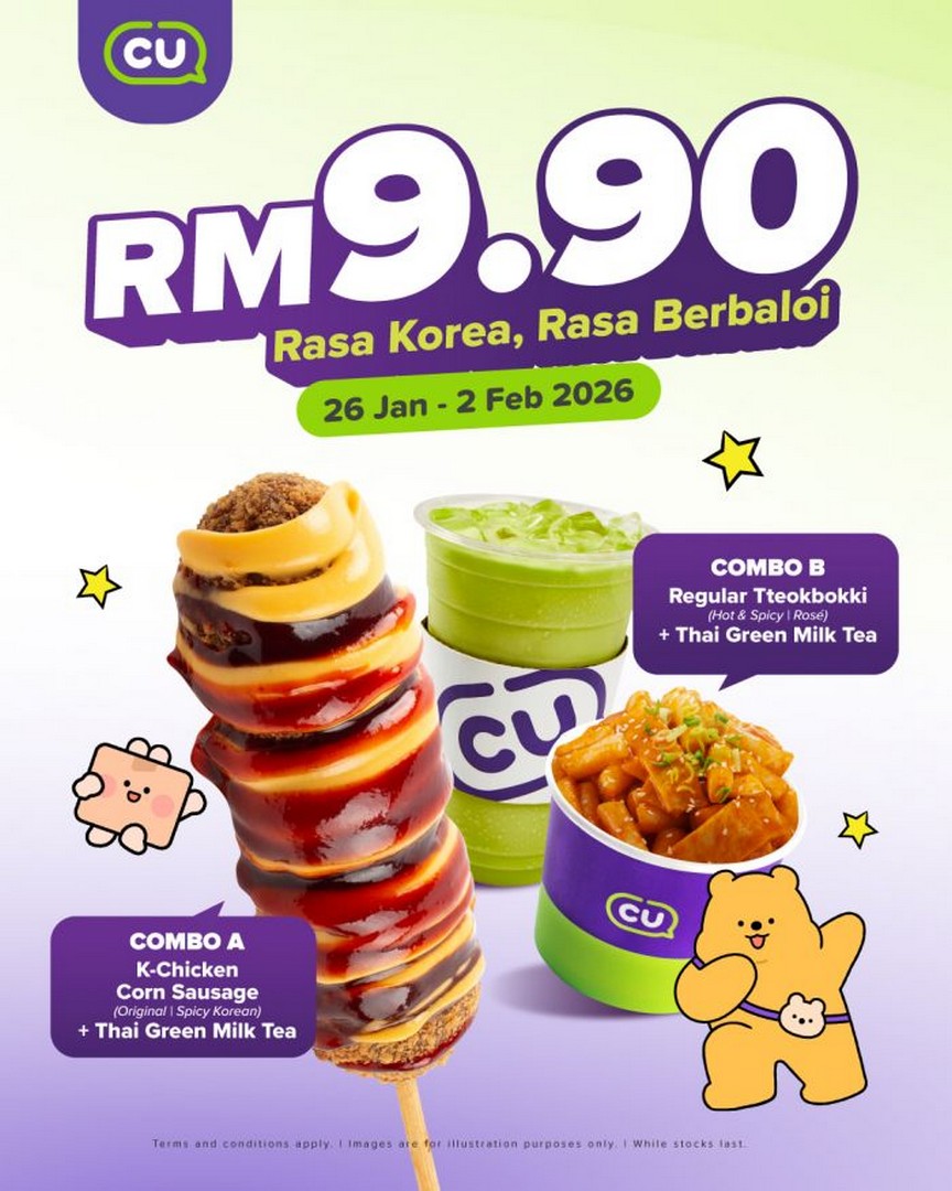 26 January-2 February 2026: CU Malaysia: Rasa Korea, Rasa Berbaloi RM9 ...