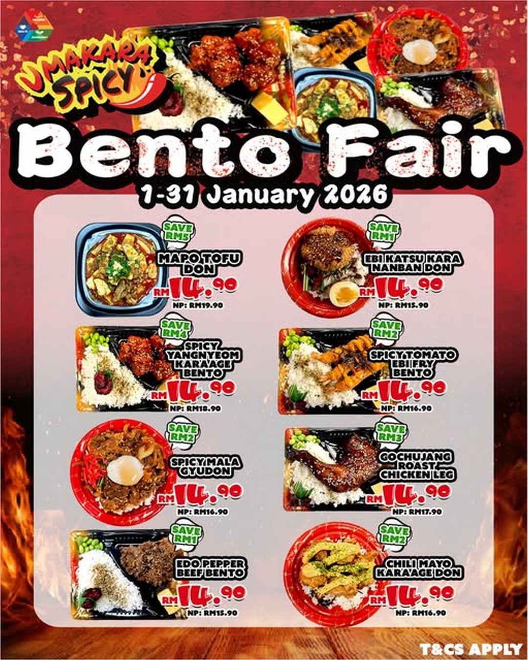1–31 January 2026: DON DON DONKI Malaysia Spicy Bento Fair Promotion ...