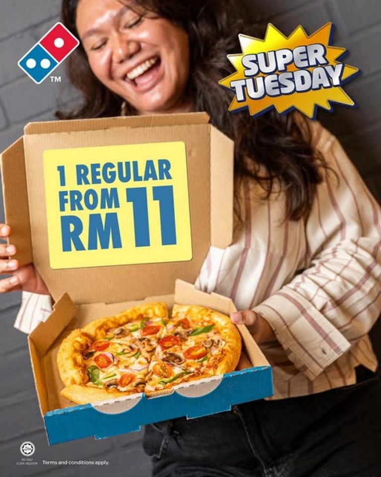 6 January 2026 onwards: Domino’s Pizza Malaysia: Super Tuesday ...