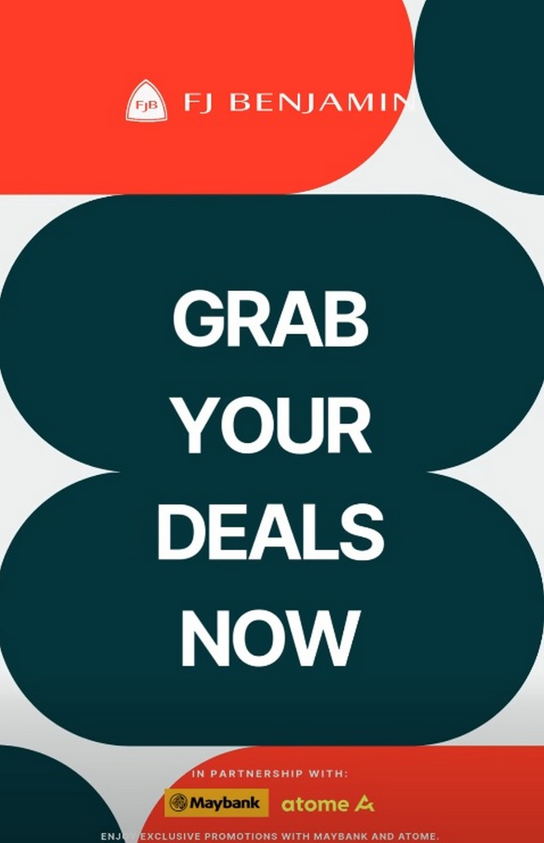 15–18 January 2026: FJ Benjamin Malaysia Steals & Deals Sale with Up to ...