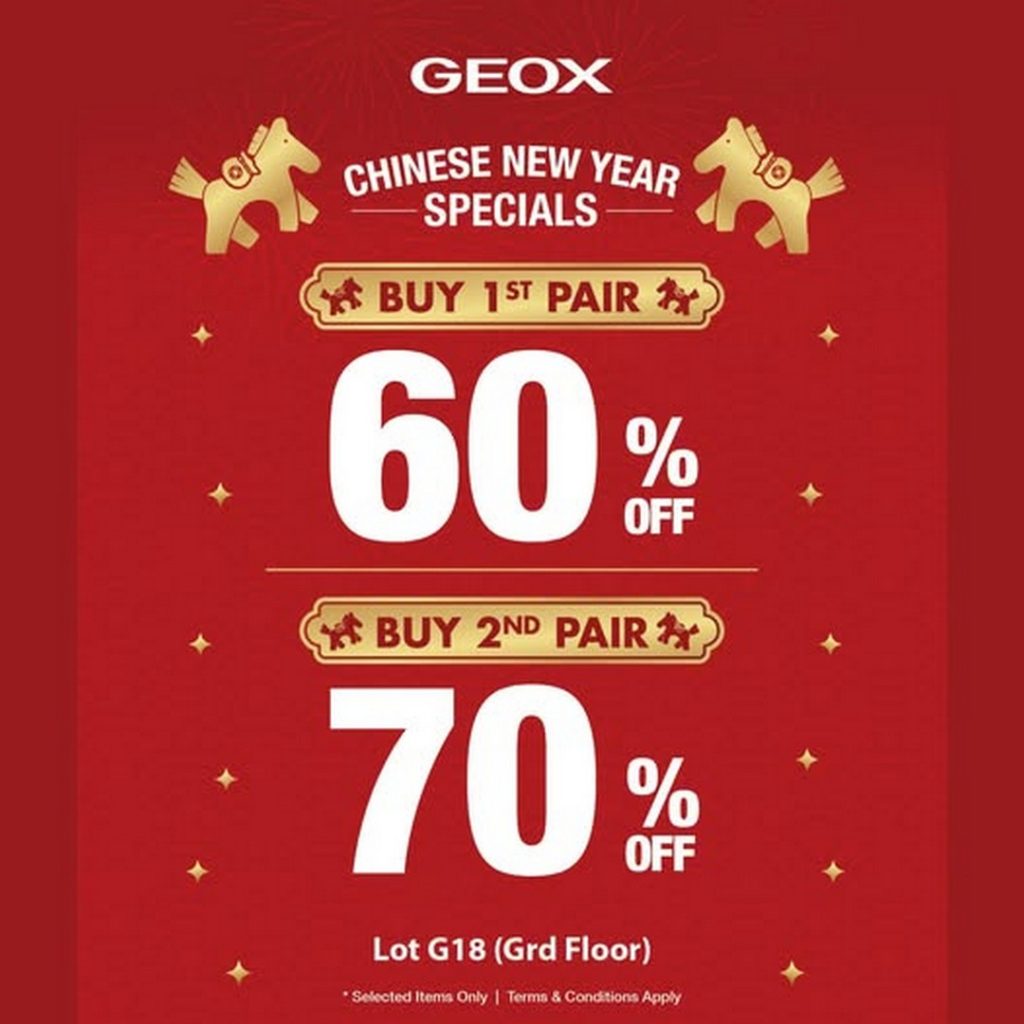 20 January–22 February 2026: GEOX Chinese New Year Special Sale at ...