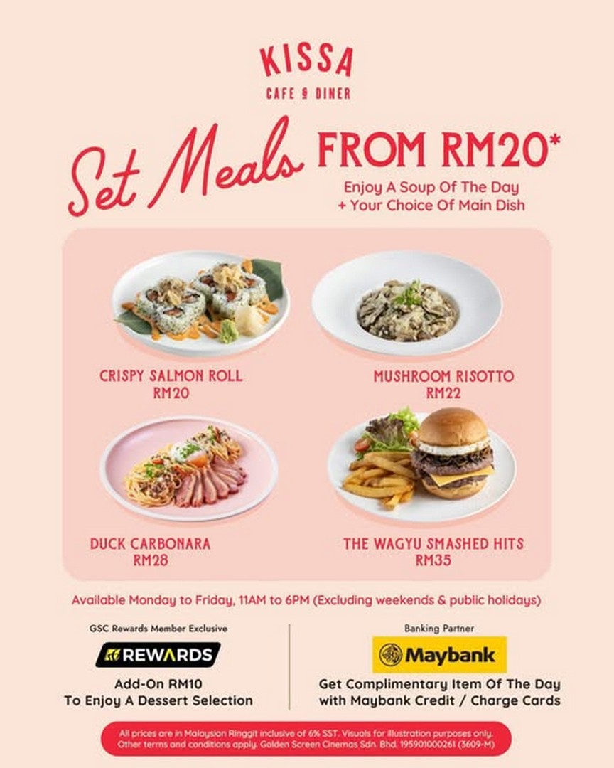 6 January 2026 onwards: GSC Malaysia Weekday Set Meal Promotion ...