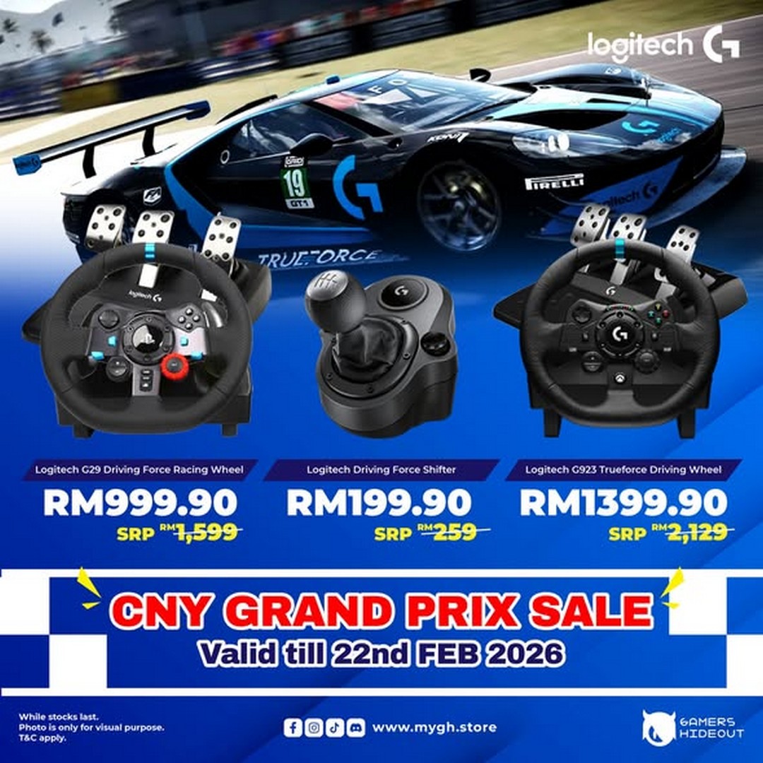 Now till 22 February 2026: Gamers Hideout: CNY Grand Prix Sale ...