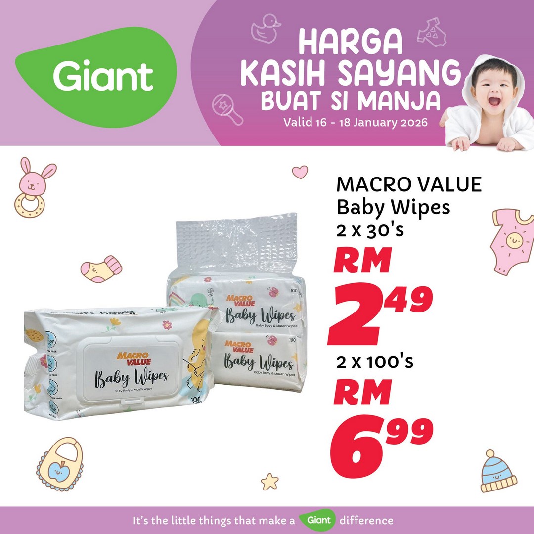 16–18 January 2026: Giant Malaysia Baby Essentials Promotion ...