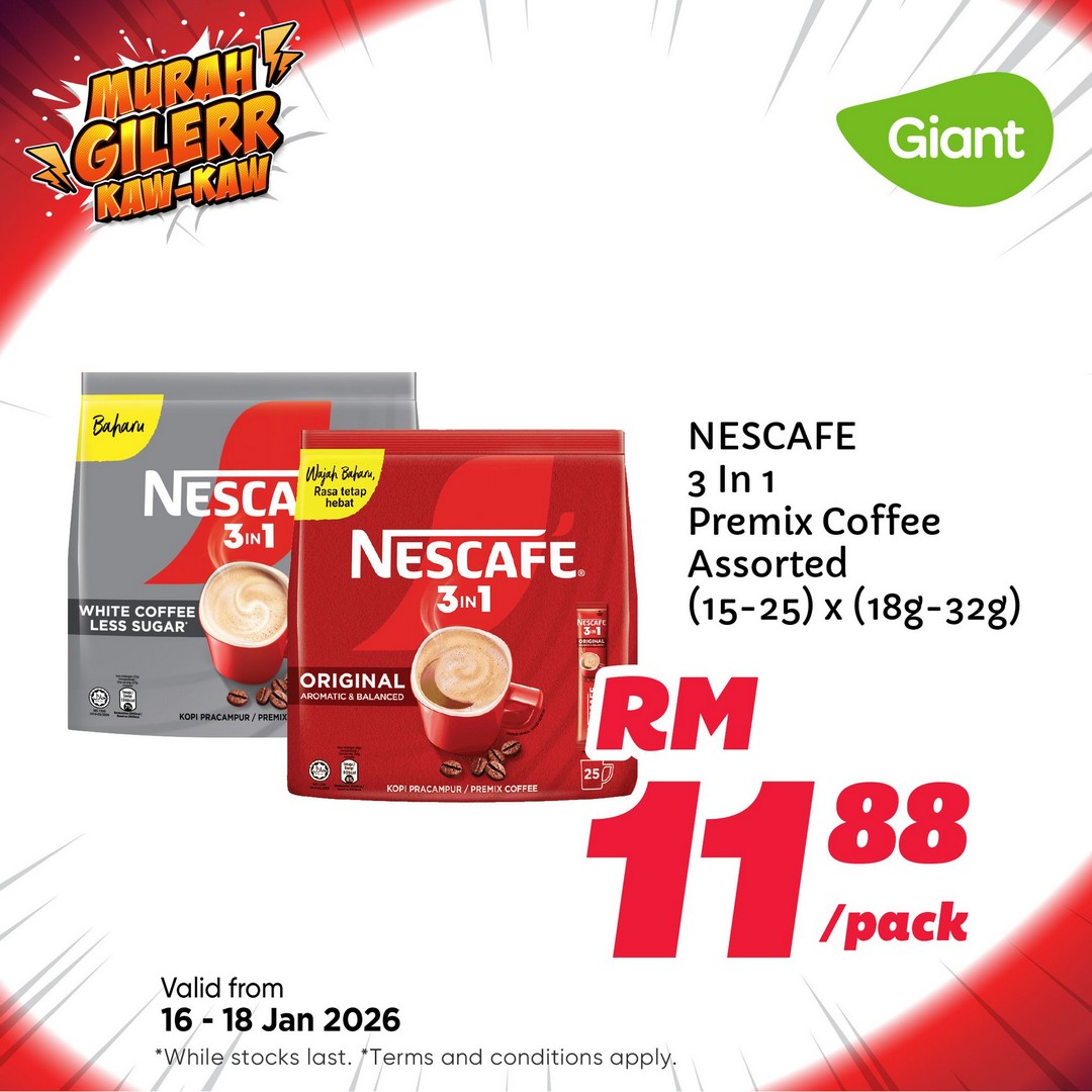 16-18 January 2026: Giant Malaysia: Crazy Cheap Kaw-Kaw Sale – Stock Up ...
