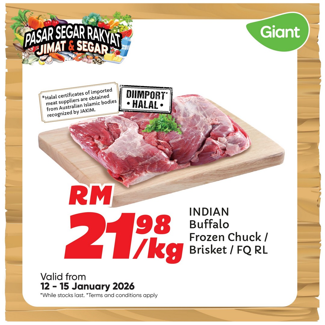 12–15 January 2026: Giant Malaysia People’s Fresh Market Healthy ...