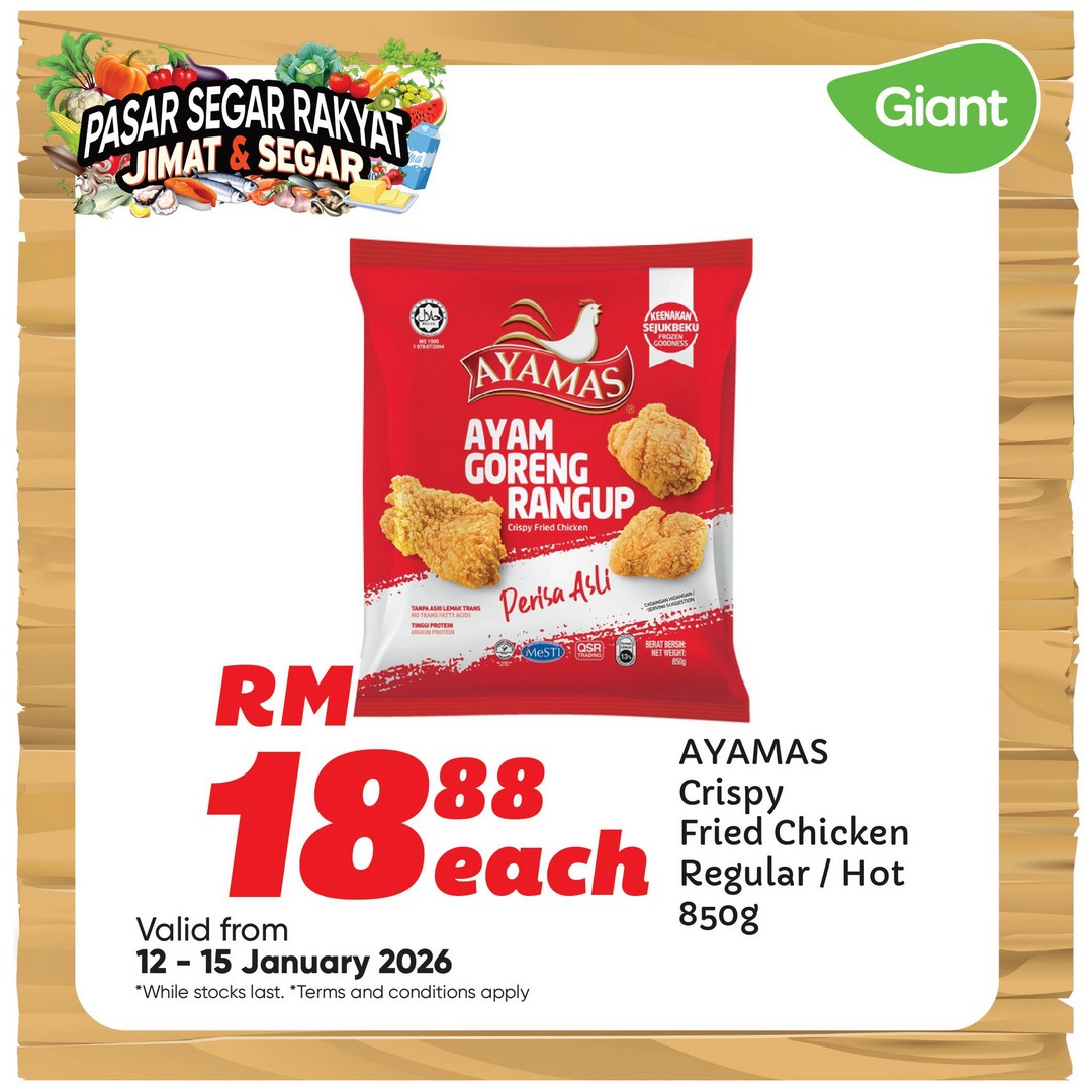 12–15 January 2026: Giant Malaysia People’s Fresh Market Healthy ...