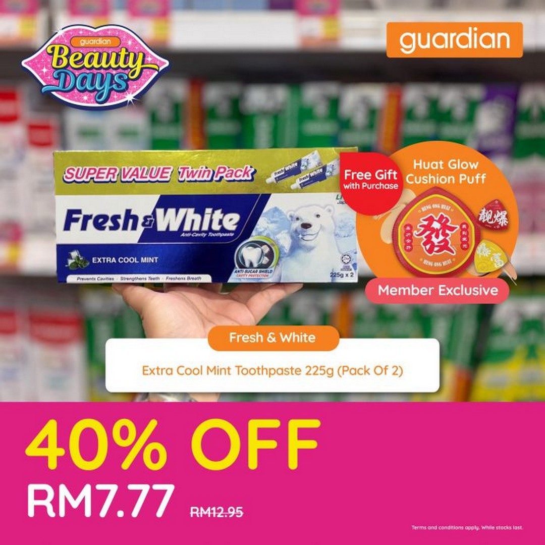 27 January-4 February 2026: Guardian Malaysia: Beauty Days Deal – 40% ...