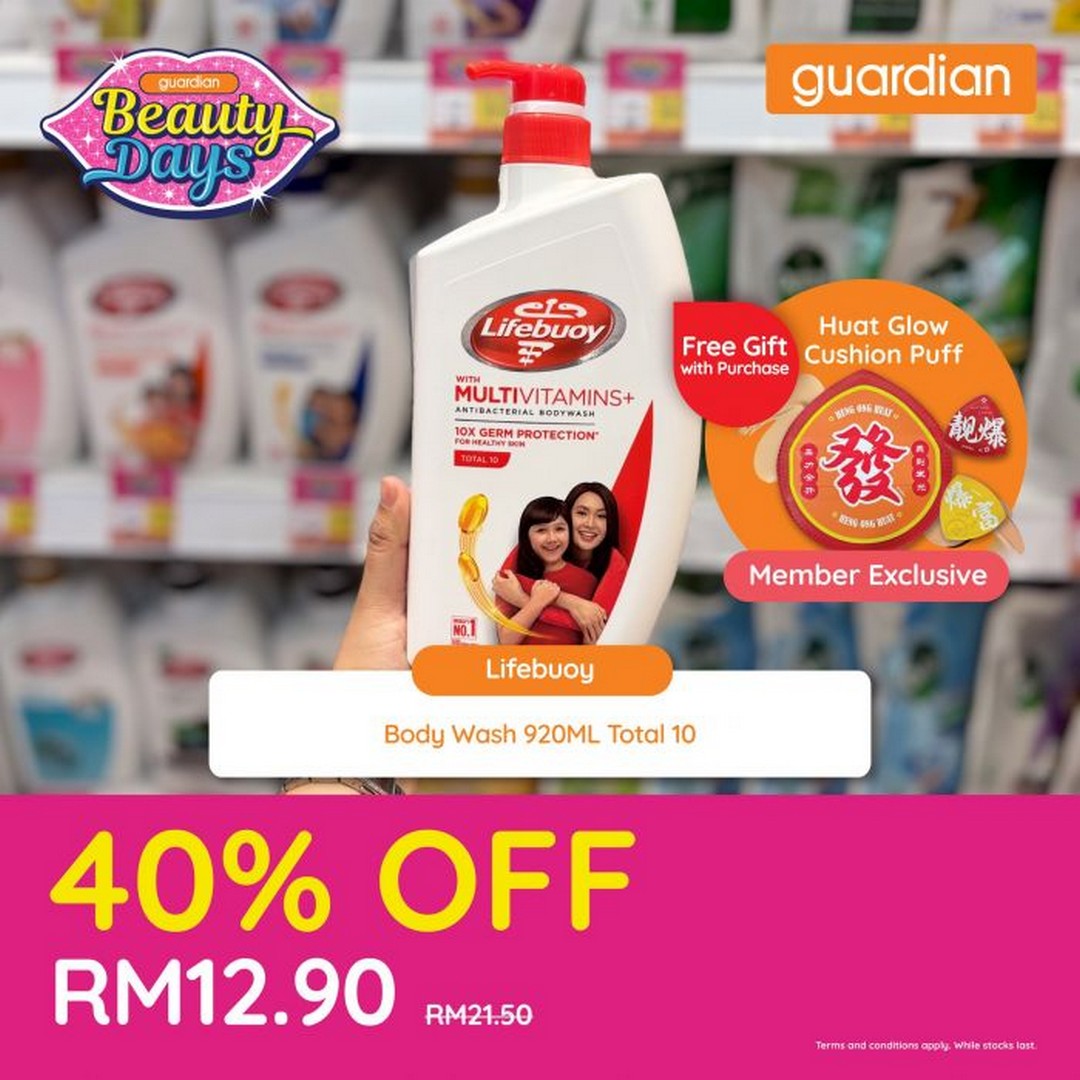 27 January-4 February 2026: Guardian Malaysia: Beauty Days Deal – 40% ...