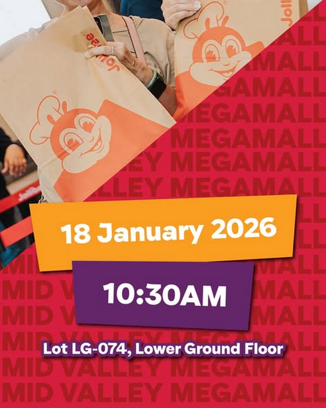 18 January 2026: Jollibee Malaysia: Grand Opening at Mid Valley ...