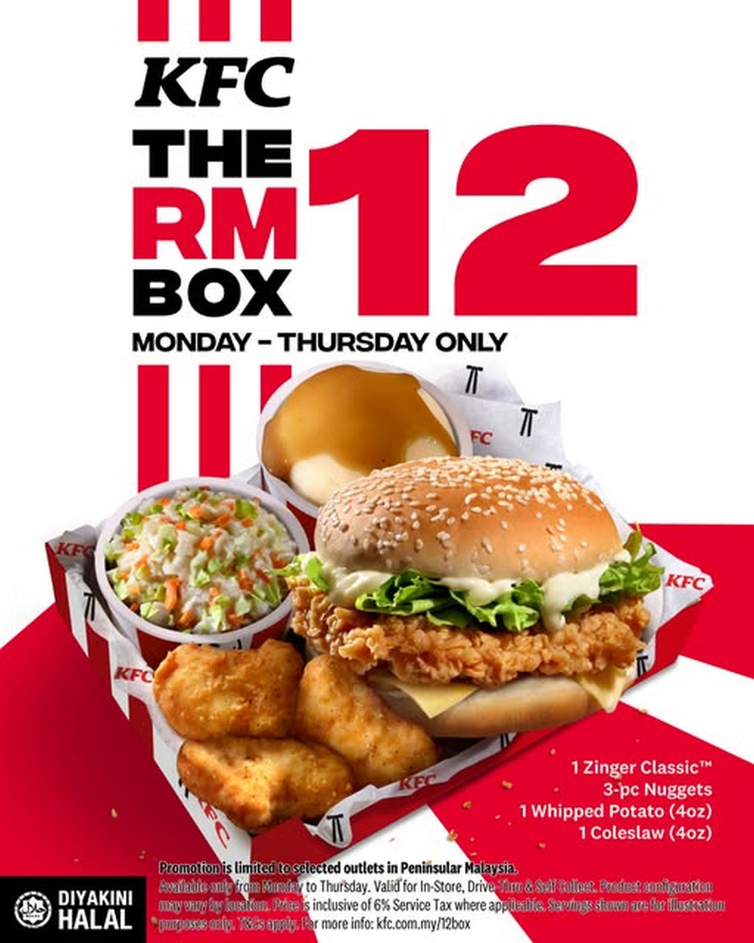 12 January 2026 onwards: KFC Malaysia: RM12 Box Promotion – Eat Until ...