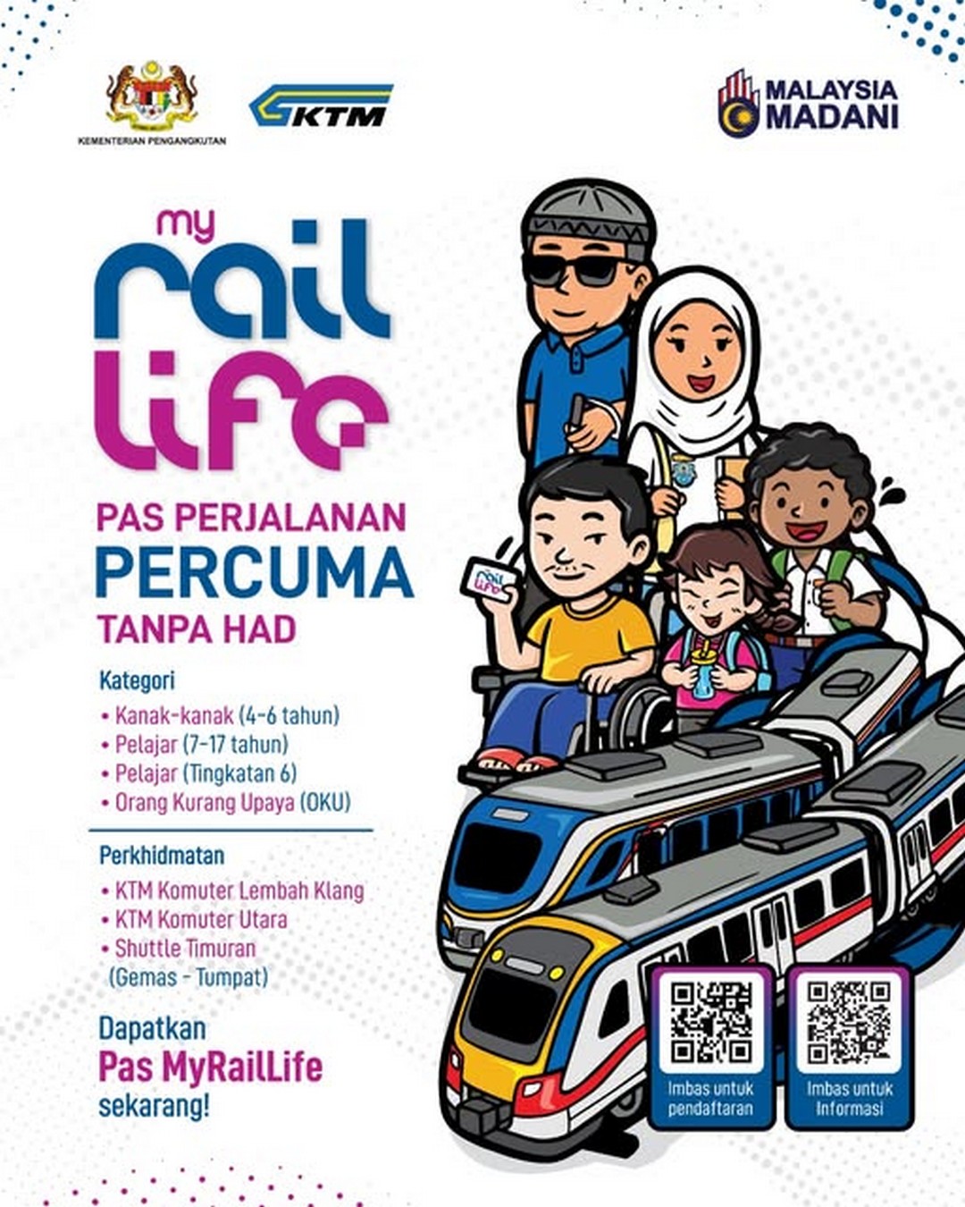 1 January 2026 onwards: KTM Berhad MyRailLife Programme Expansion ...