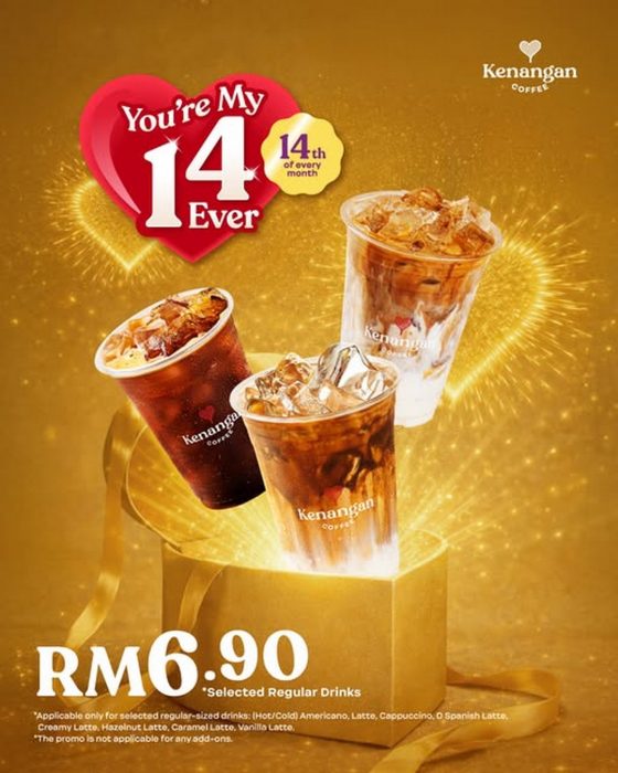 14 January 2025: Kenangan Coffee Malaysia RM6.90 All-Day Coffee ...