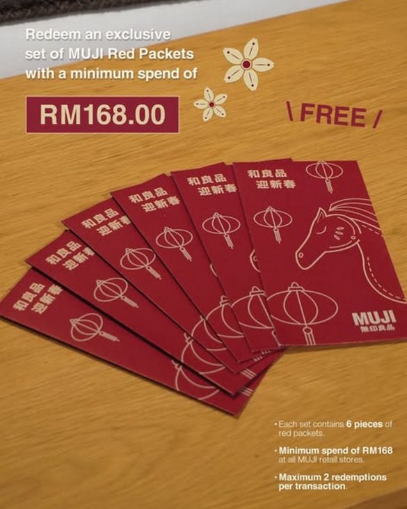 15 January 2026 onwards: MUJI Malaysia – Exclusive Red Packet Giveaway ...