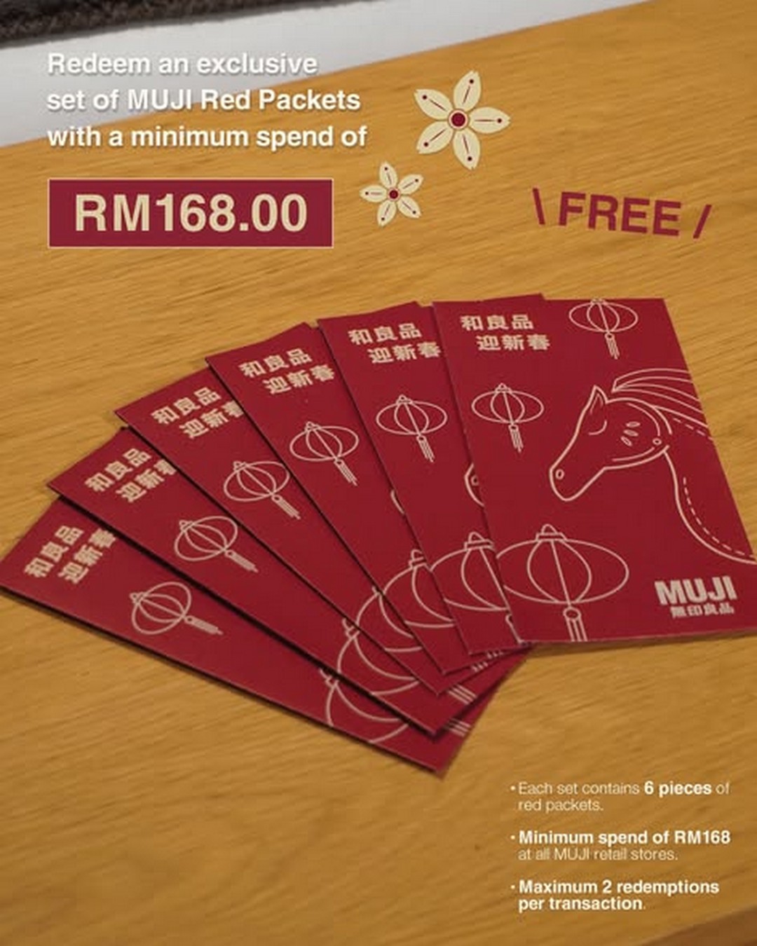 15 January 2026 onwards: MUJI Malaysia – Exclusive Red Packet Giveaway ...