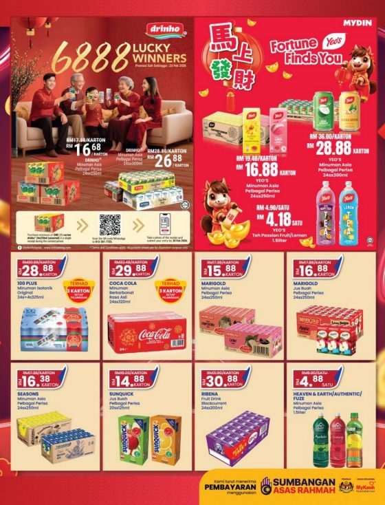 8-19 January 2026: MYDIN Huat Meriah CNY Promotion Catalogue: Grocery ...