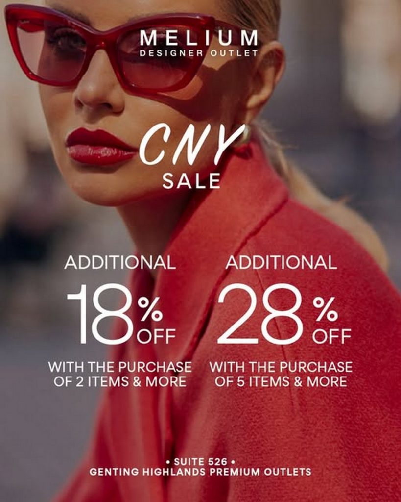 16 January-22 February 2026: Melium Designer Outlet Special Sale: Enjoy ...