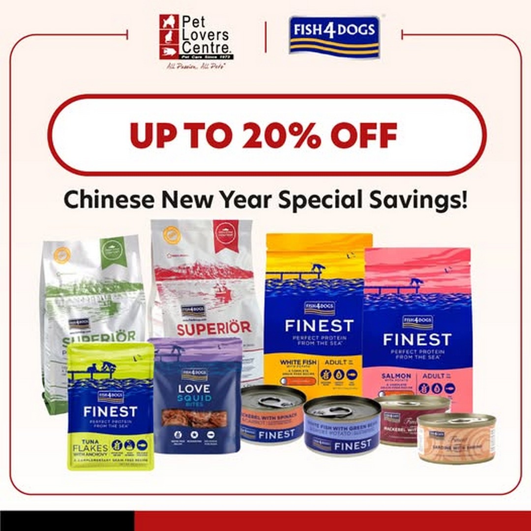 26 January–22 February 2026: Pet Lovers Centre Malaysia: Fish4Dogs ...